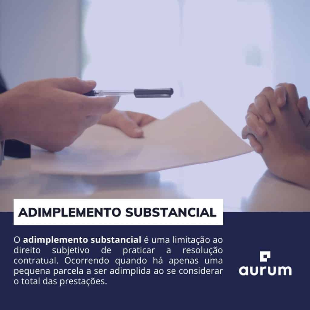 Adimplemento substancial: como funciona e qual sua aplicação