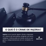 Injúria: Veja como é configurada e quais os seus tipos!