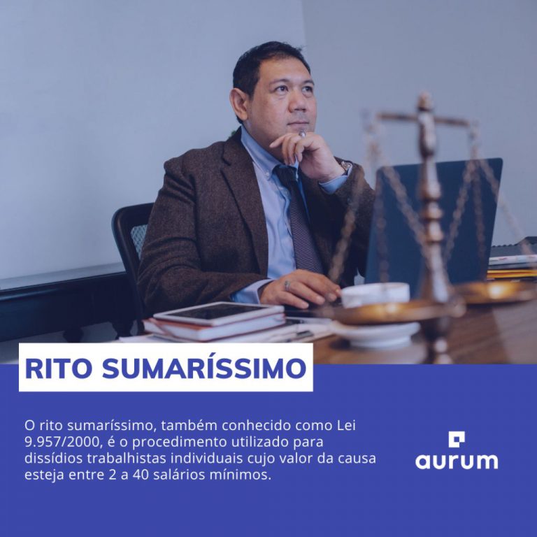 Rito sumaríssimo - O que é? Conheça as particularidades ⚖️